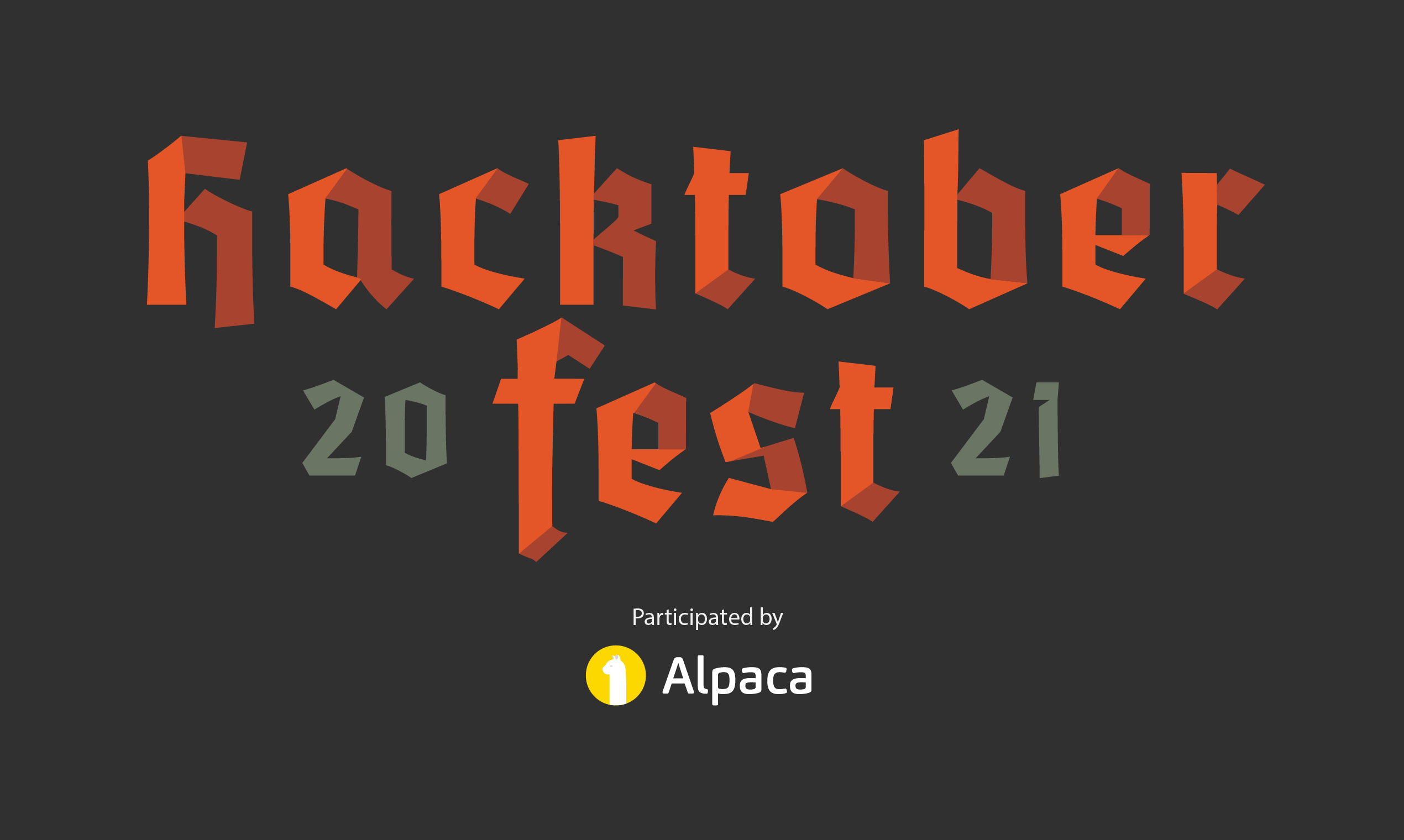 Hacktoberfest 2021: Celebrate Open Source with Alpaca