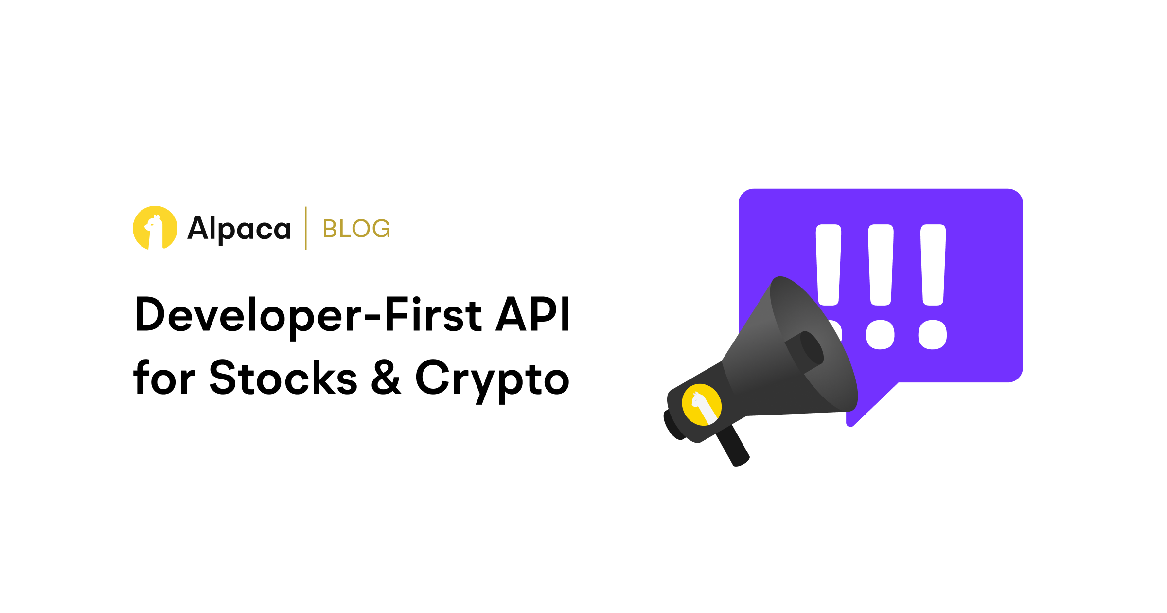 Alpaca Blog | Developer-First API for Stocks, Options, and Crypto