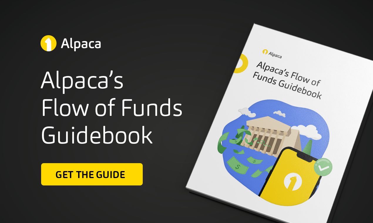 Alpaca's Flow of Funds