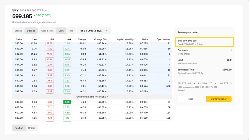 How To Trade Options with Alpaca's Dashboard and Trading API
