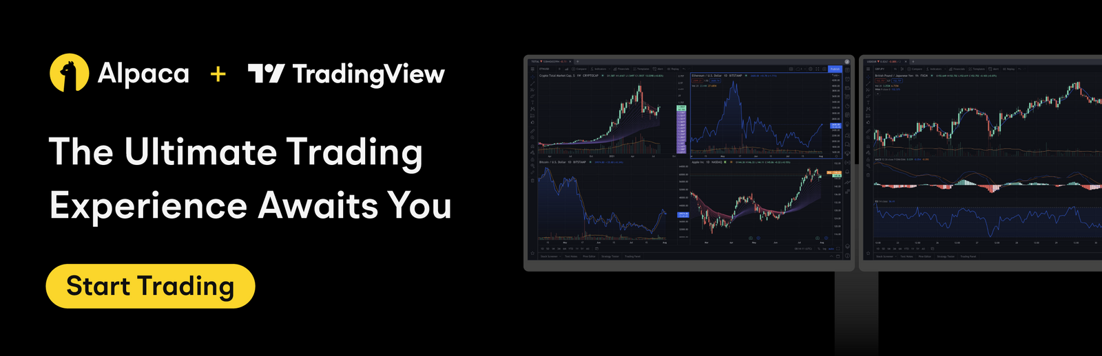 Trade with Alpaca on TradingView