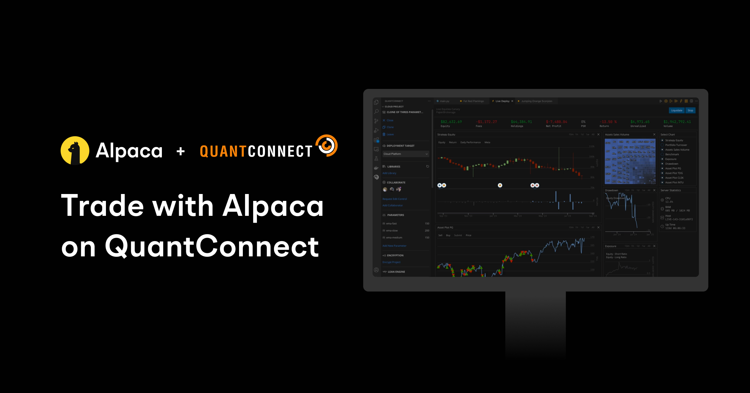 Alpaca And Quantconnect